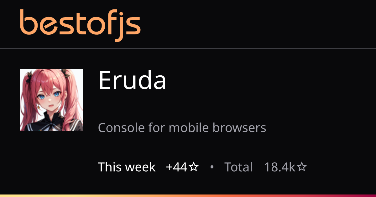 Best of JS • Eruda